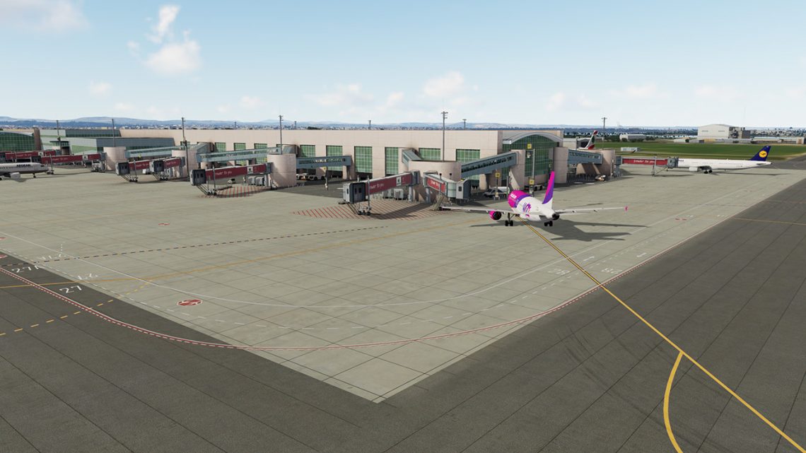 JUSTSIM - LARNACA INTERNATIONAL AIRPORT LCLK P3D V5 • simFlight Россия
