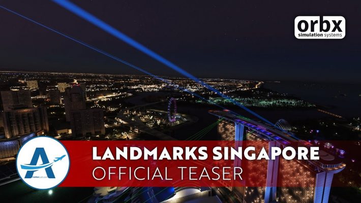 Orbx - Landmarks Singapore City Pack (опрос внутри) - simFlight Russia