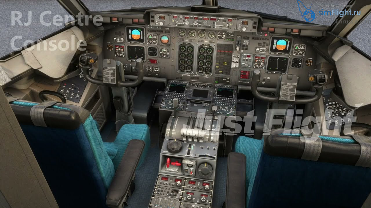 Just Flight показали RJ Professional • simFlight Russia